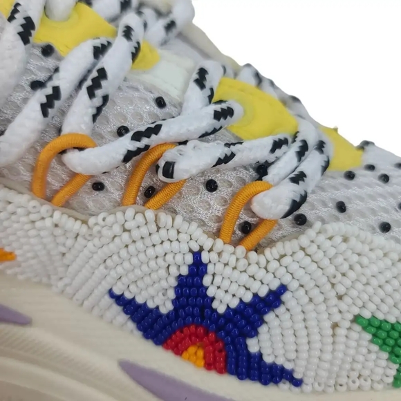 FARM Rio | Shoes | New Farm Rio Sunset Beaded Sneakers | Poshmark